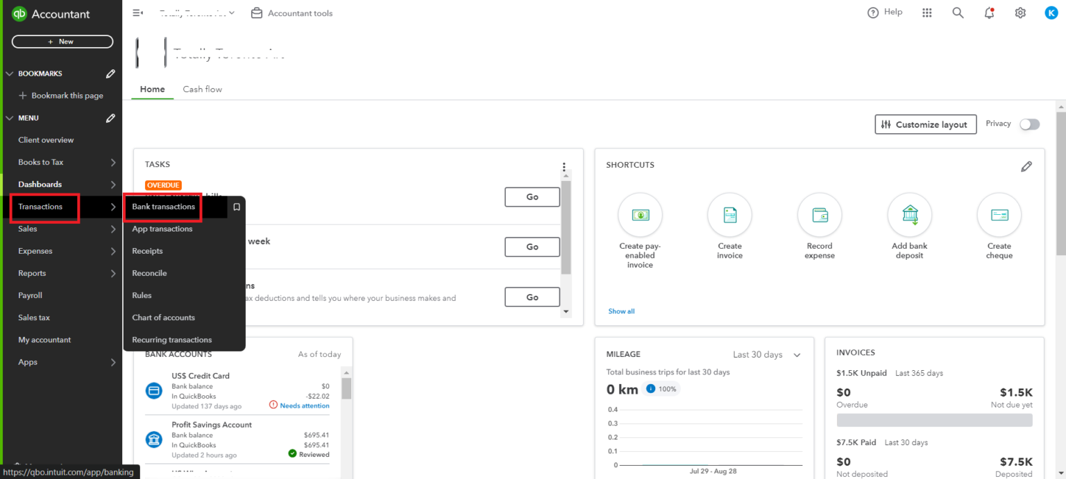 Connect Bank and Credit Card Accounts to QuickBooks Online